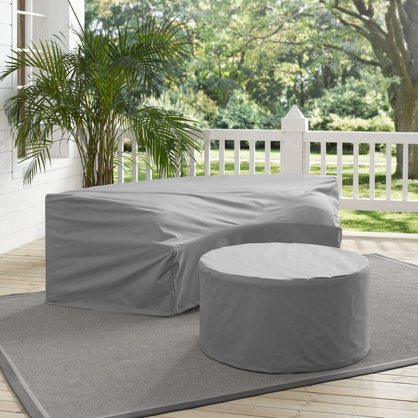 Beachcrest Home Sneed Outdoor Conversation Set Cover | Wayfair