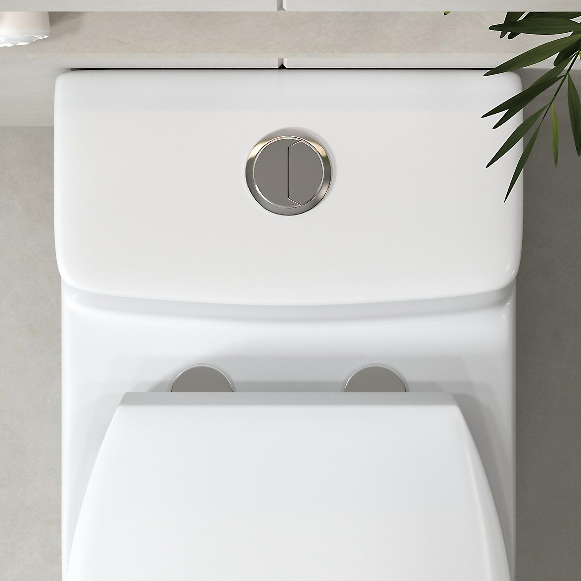 MOHOME Toilet Hardware Black Flushing Button Actuator Flushing ...