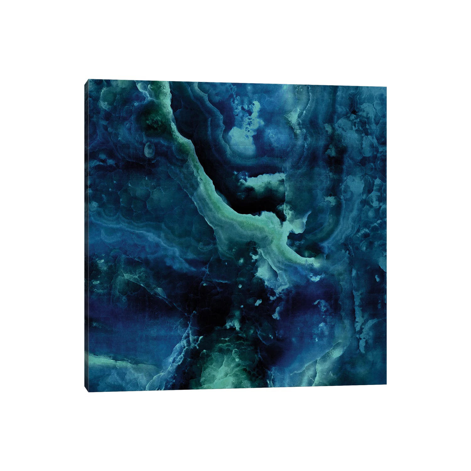 Wrought Studio™ Steelpix Metal - Stone With Blue by Danielle Carson ...