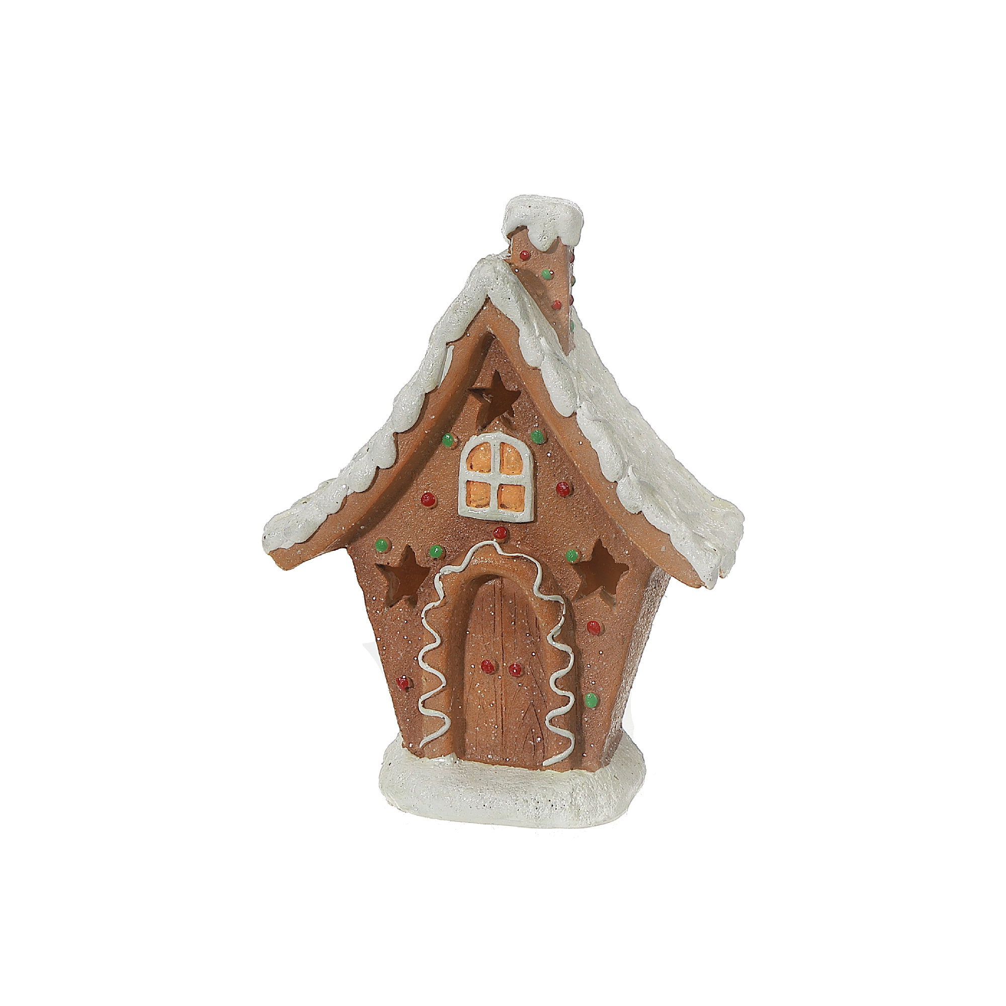 Charlton Home® Led Polyresin Ginger Bread House | Wayfair