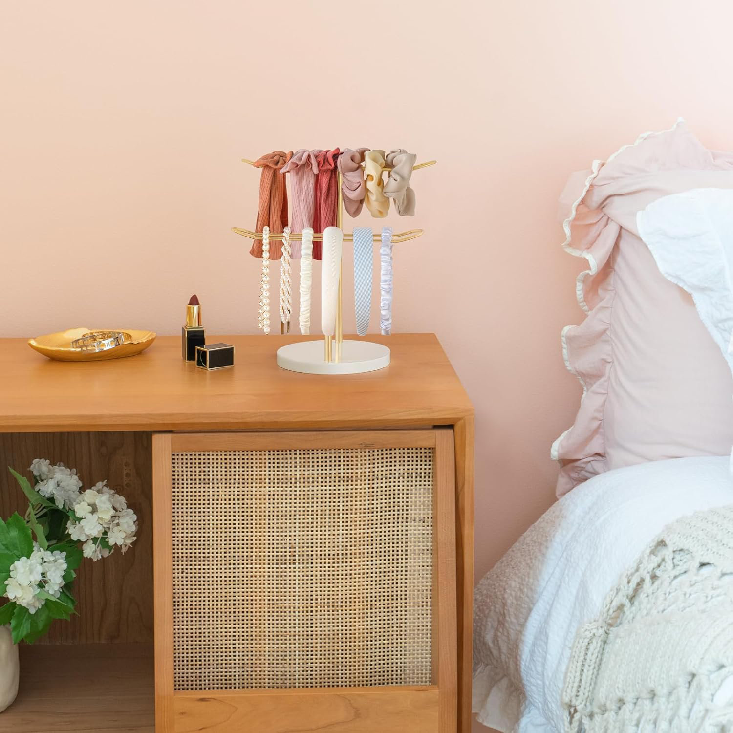 Mercer41 2-Tier Hair Hoop Display Stand, Gold - Wayfair Canada