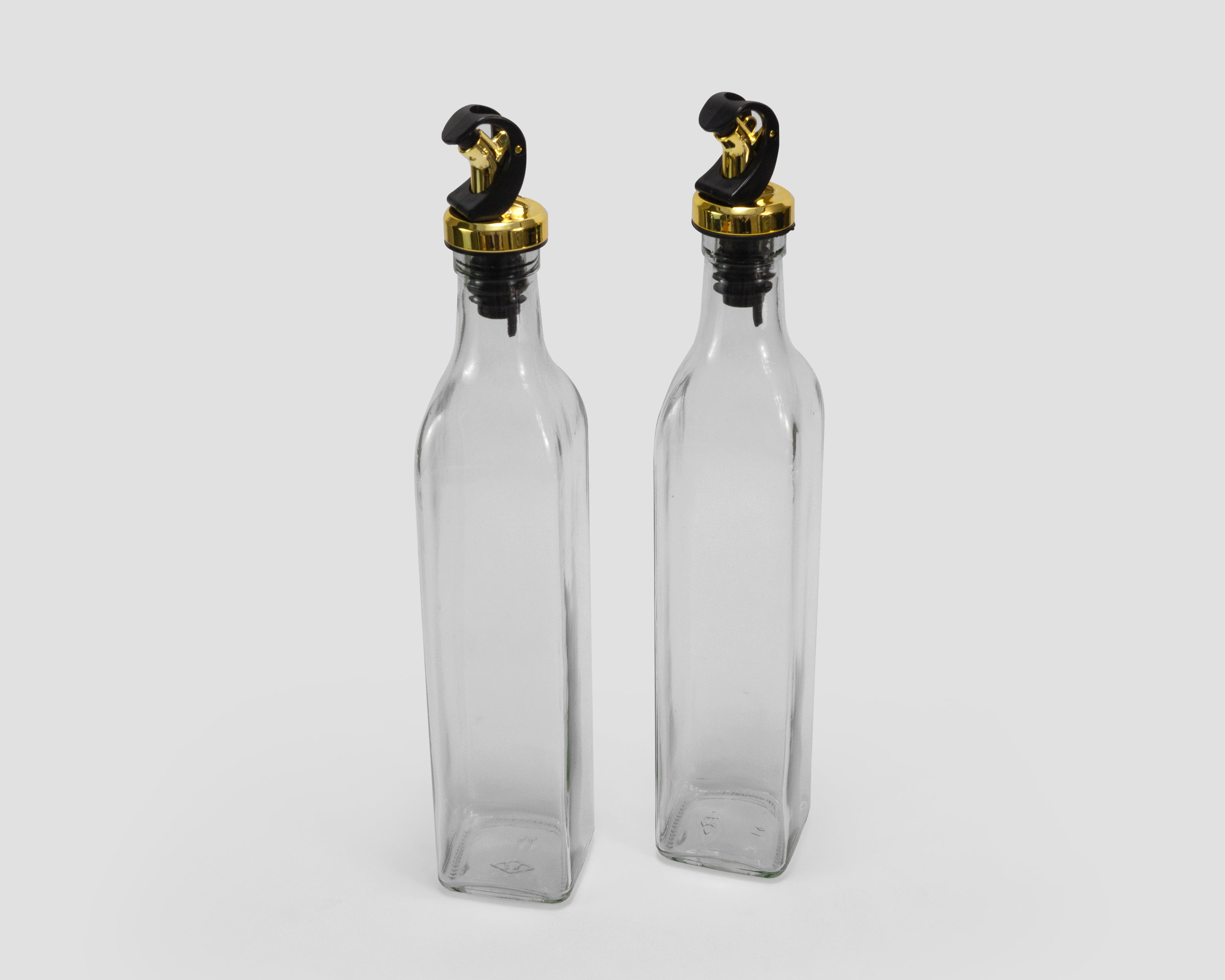 Cook Pro 2 pc 17 oz Glass Condiment Bottle with Spout | Wayfair