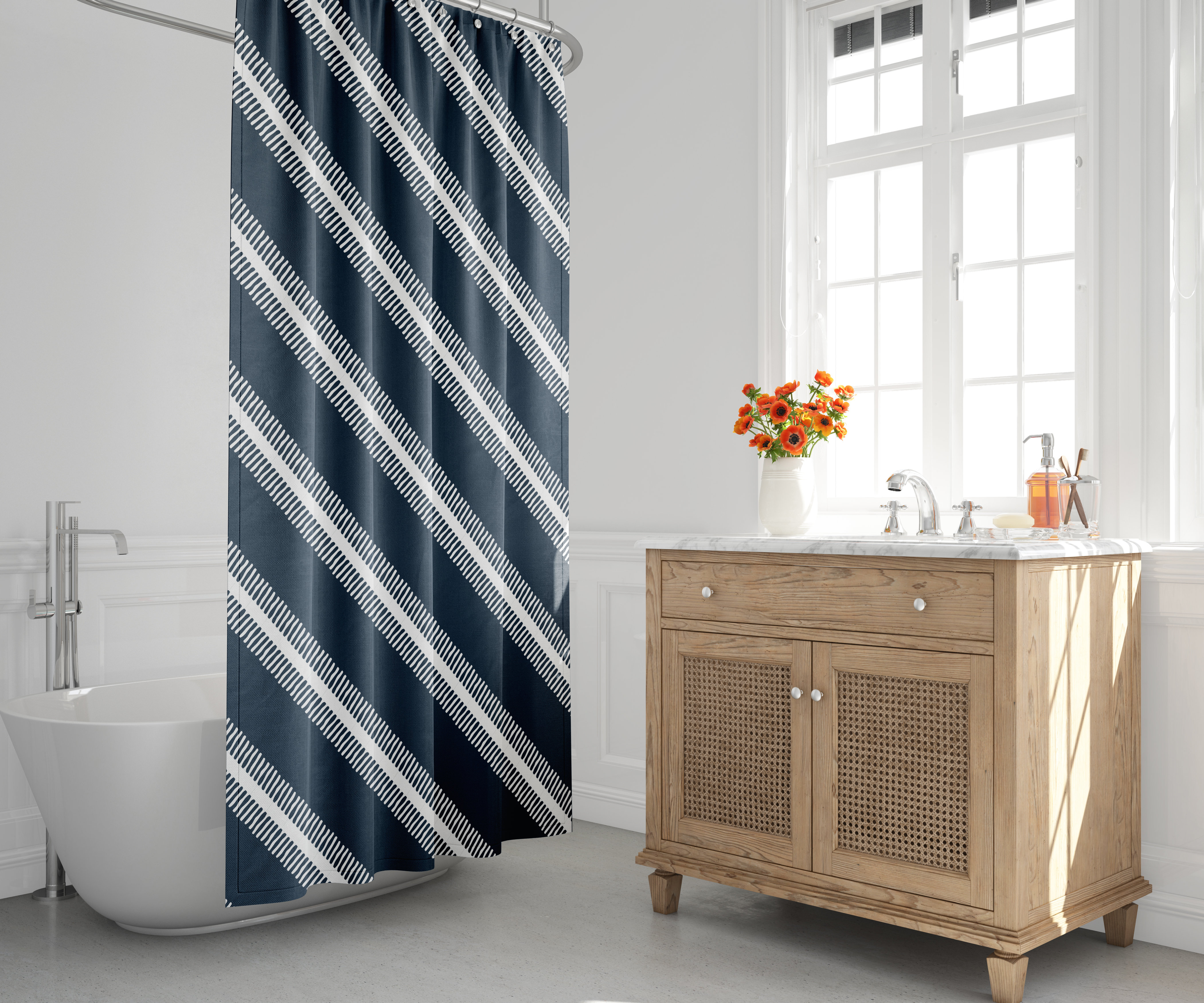 ULLI HOME Shower Curtain | Wayfair