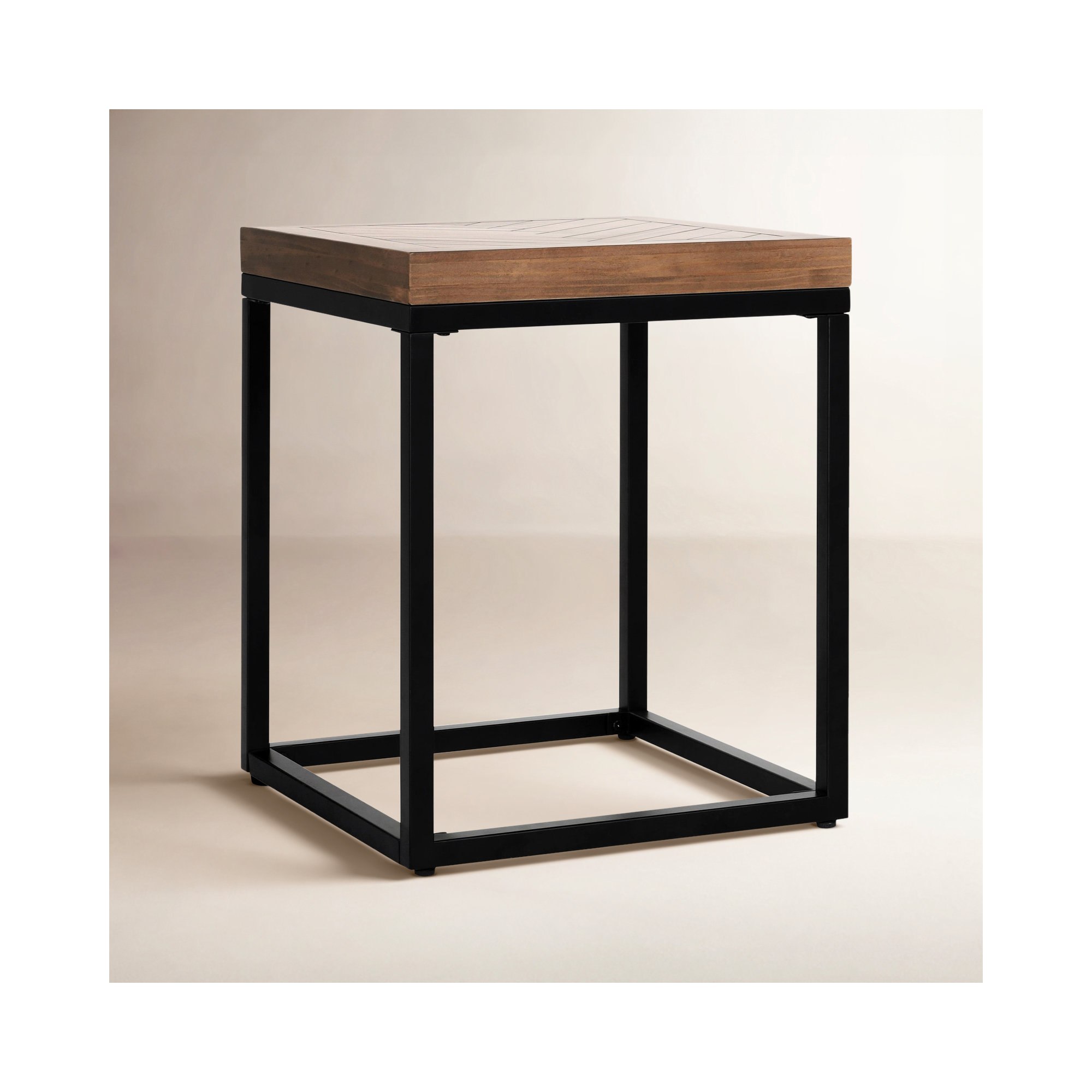 Union Rustic Lenes Solid Wood Frame End Table & Reviews | Joss & Main