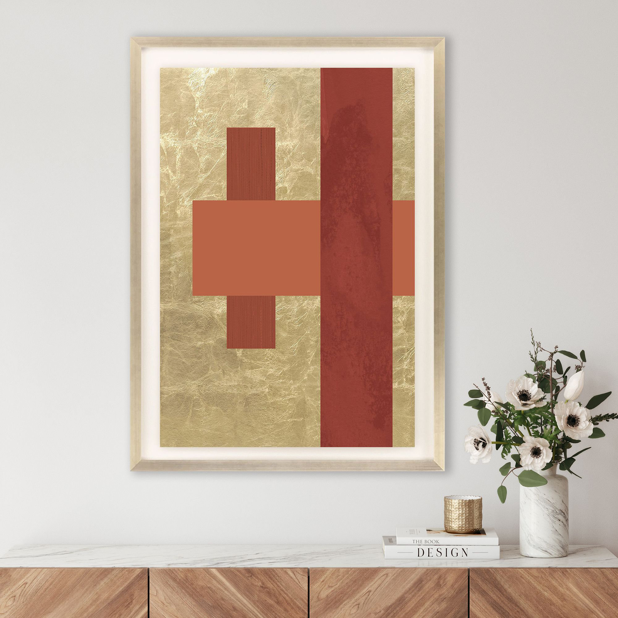 Paragon Gold Colorblock II | Wayfair