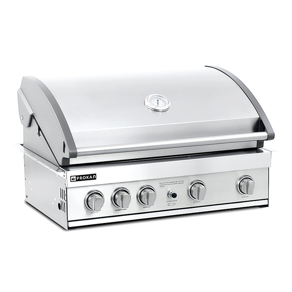 Prokan GT Elite 5-Burners Drop-In Gas Grill & Reviews - Wayfair Canada