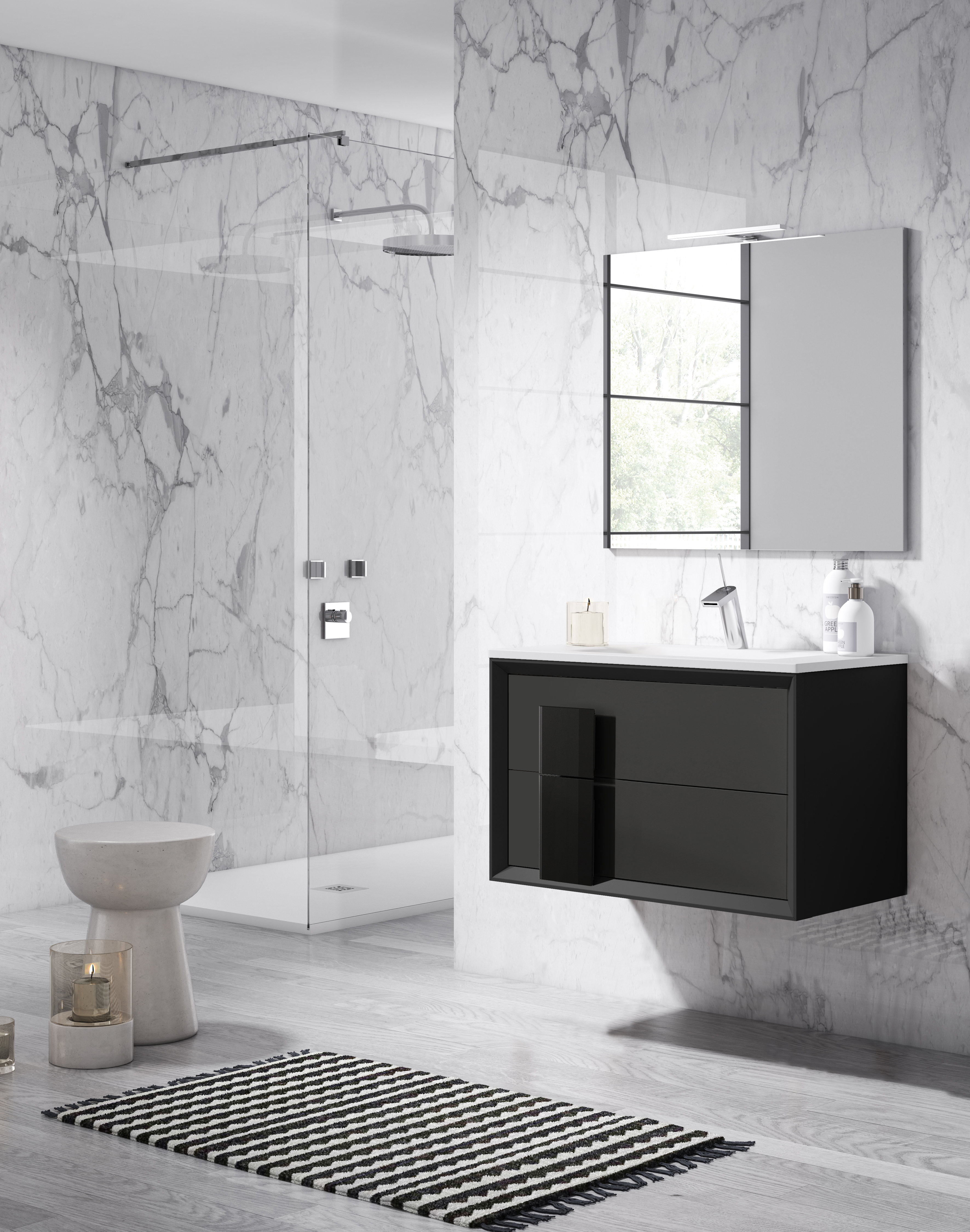 Orren Ellis Ensemble de meuble-lavabo simple mural 24 po Zak - Wayfair ...
