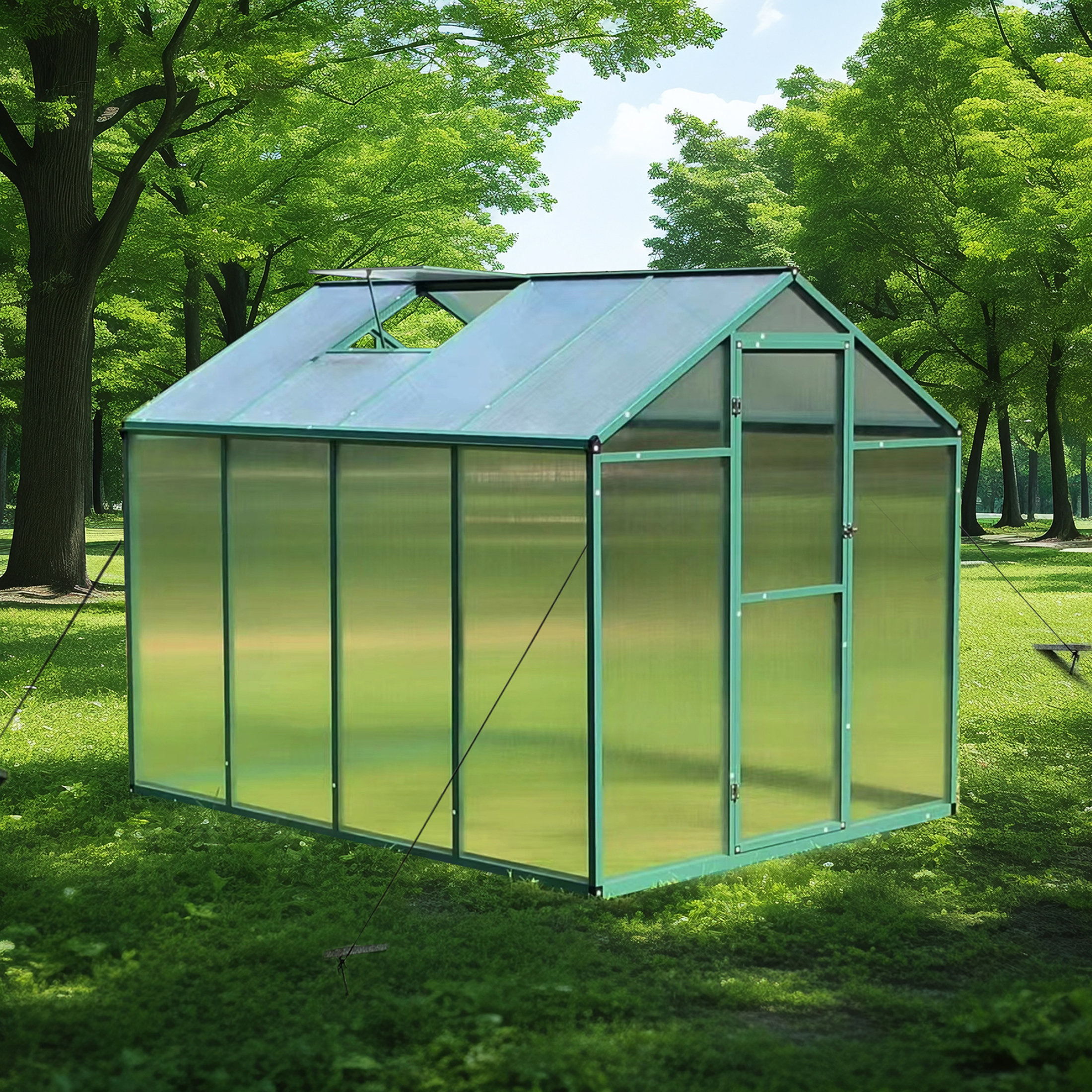 dingdangxiang Newly marketed Gain height windproofaluminum greenhouse ...