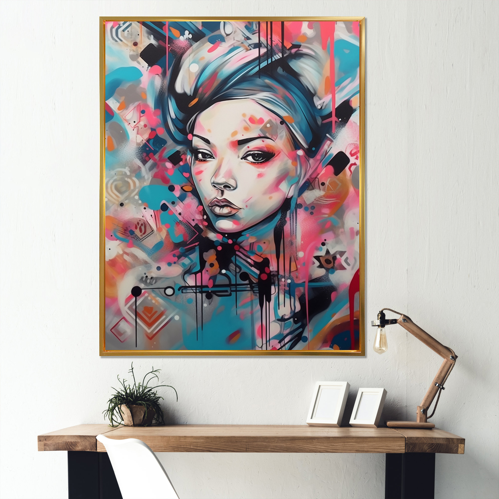 Mercer41 Female Pop Art Portrait II " Female Pop Art Portrait II ...