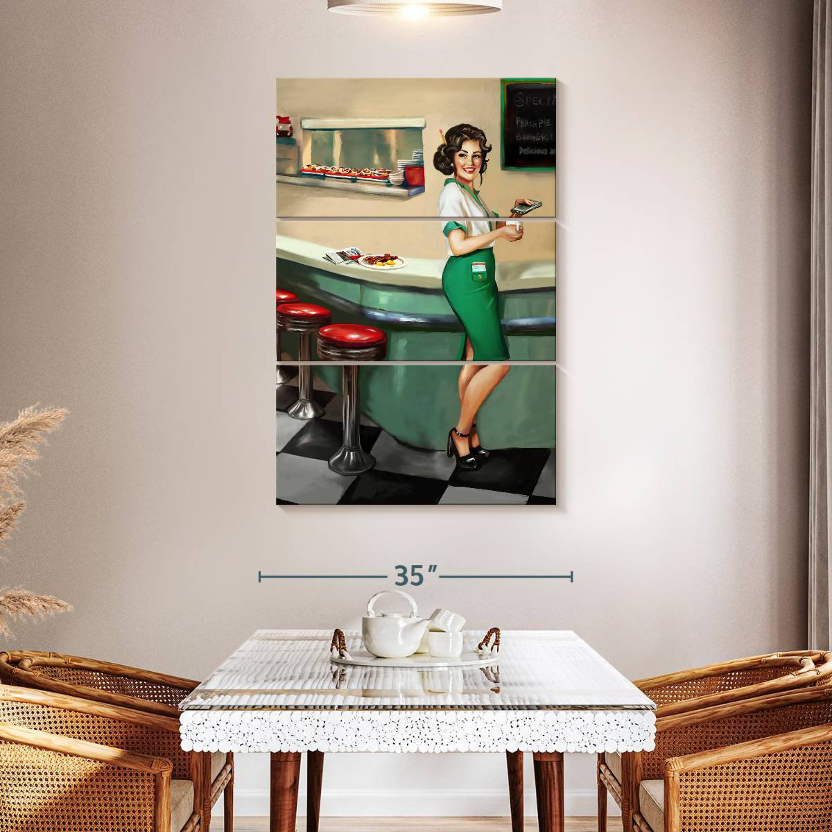 Winston Porter Diner Waitress | Wayfair