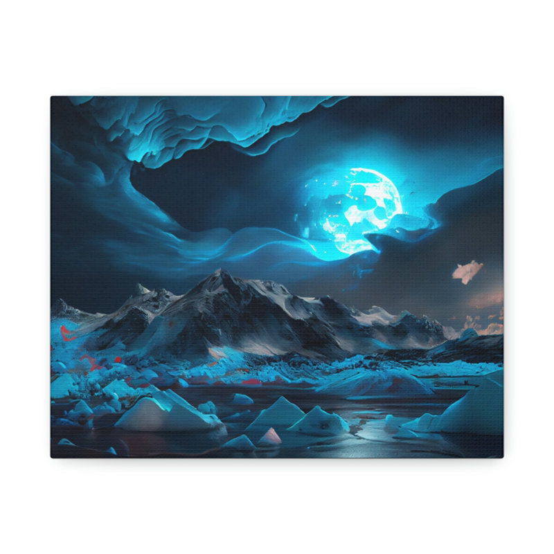 Loon Peak® Arctic by Kelly Johnson - Unframed Print on Canvas | Wayfair