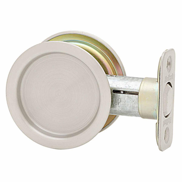 Kwikset Round Pocket Door Hardware | Wayfair