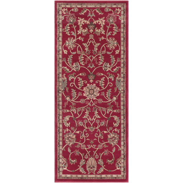 Lark Manor Feagin Power Loom Red Rug & Reviews - Wayfair Canada
