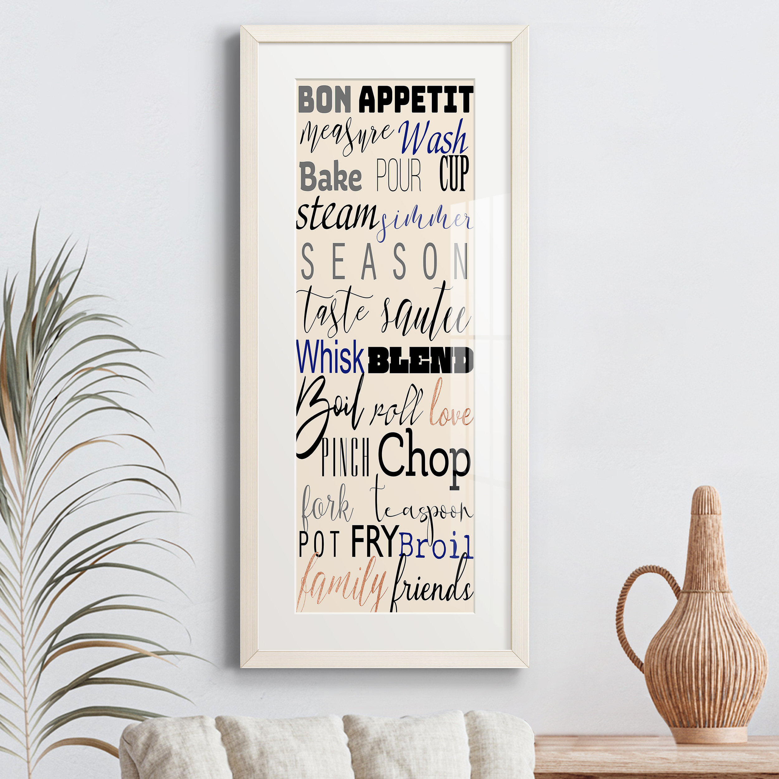 Trinx Kitchen Expressions-Premium Gallery Framed Print - Ready To Hang ...