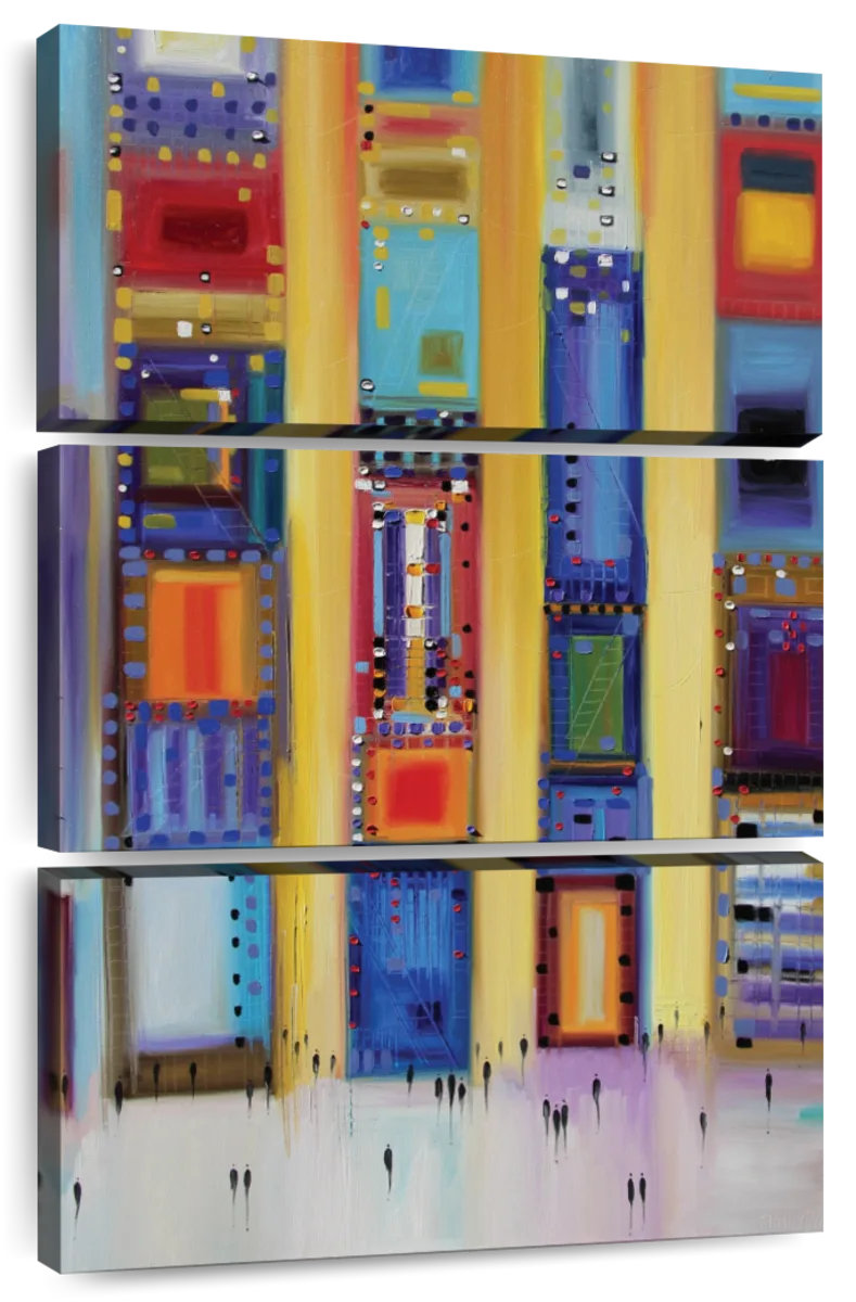 Wade Logan® Avery Party Time In The City | Wayfair