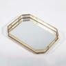 Everly Quinn Vintage Metal Octagon Mirror Surface Tray (Rectangle ...