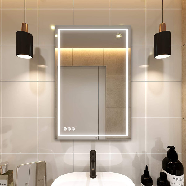 Boyel Living Rectangle LED Wall Mirror & Reviews | Wayfair
