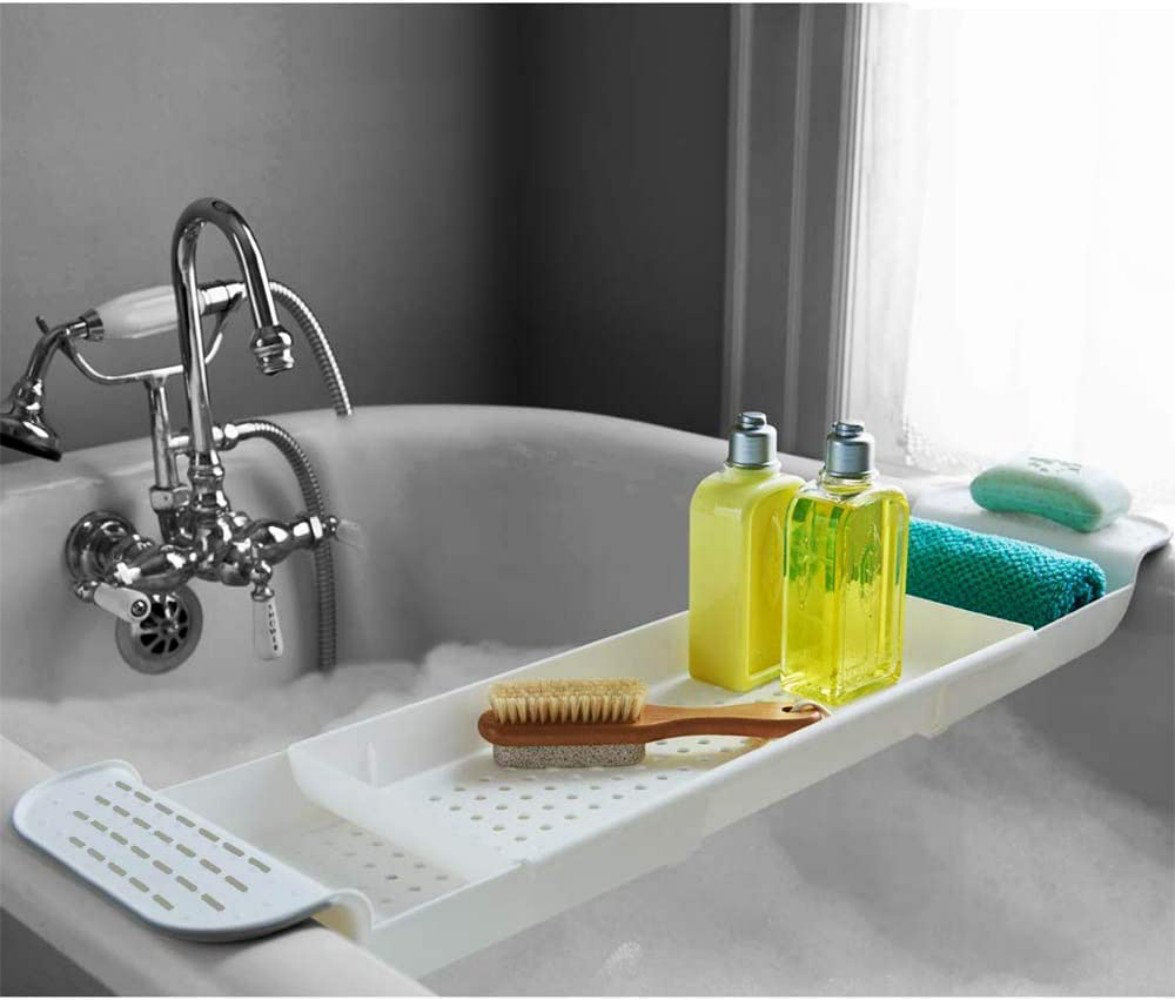 The Twillery Co. Bathtub Caddy Bath Bridge Tray Caddy - Wayfair Canada