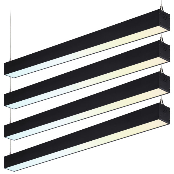 LEDVANS Commercial Grade 100-277V 4" LED Linkable Linear Lights ...