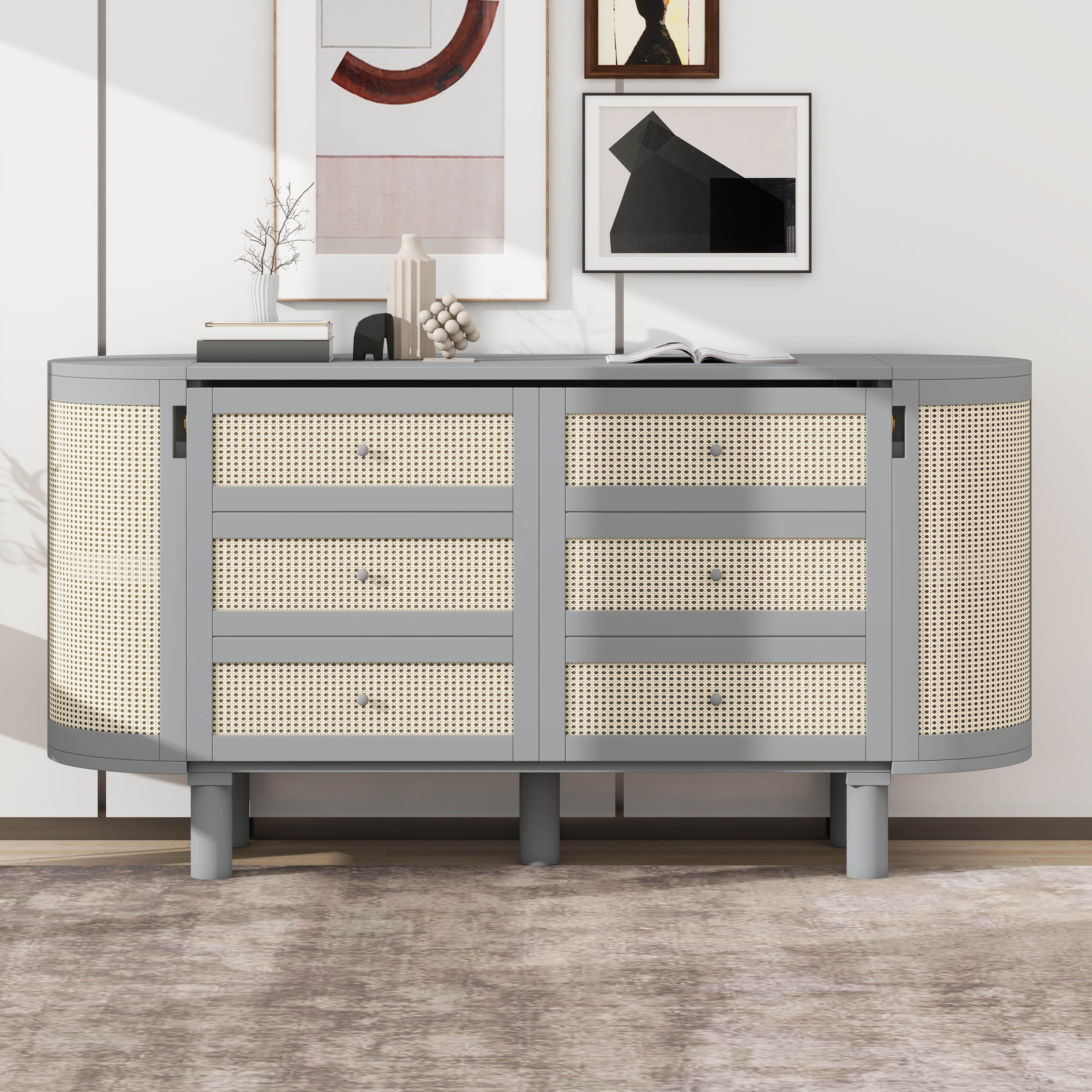 Bayou Breeze Modern Foldable Platform With Woven Design | Wayfair