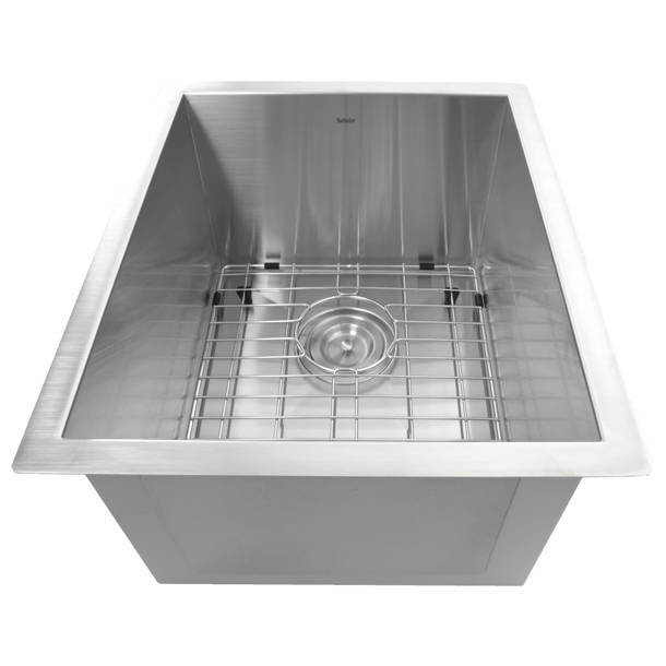 Nantucket Sinks Pro Series 36'' L Undermount Single Bowl Stainless ...