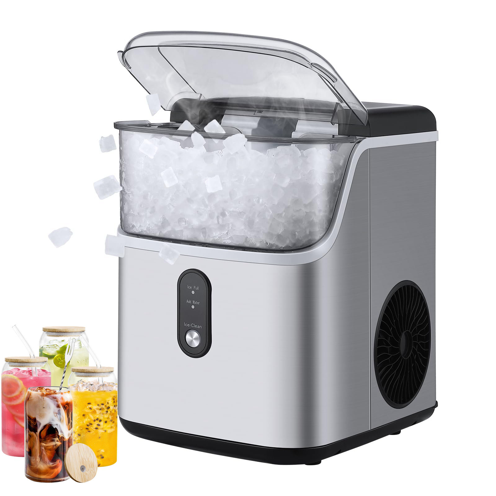 Zstar 35 Lb. Daily Production Nugget Ice Portable Ice Maker & Reviews ...