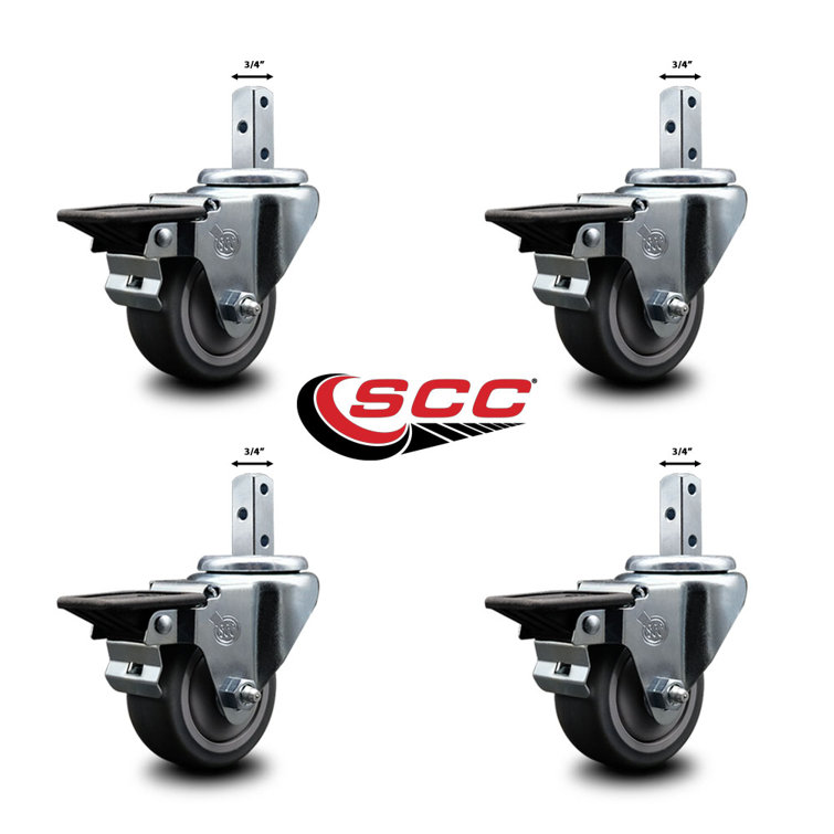 Service Caster Thermoplastic Rubber Caster | Wayfair