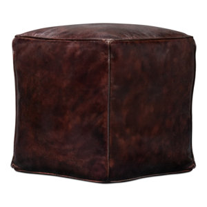 Woodbridge Furniture Hassek 18" Square Cube Ottoman & Reviews | Perigold