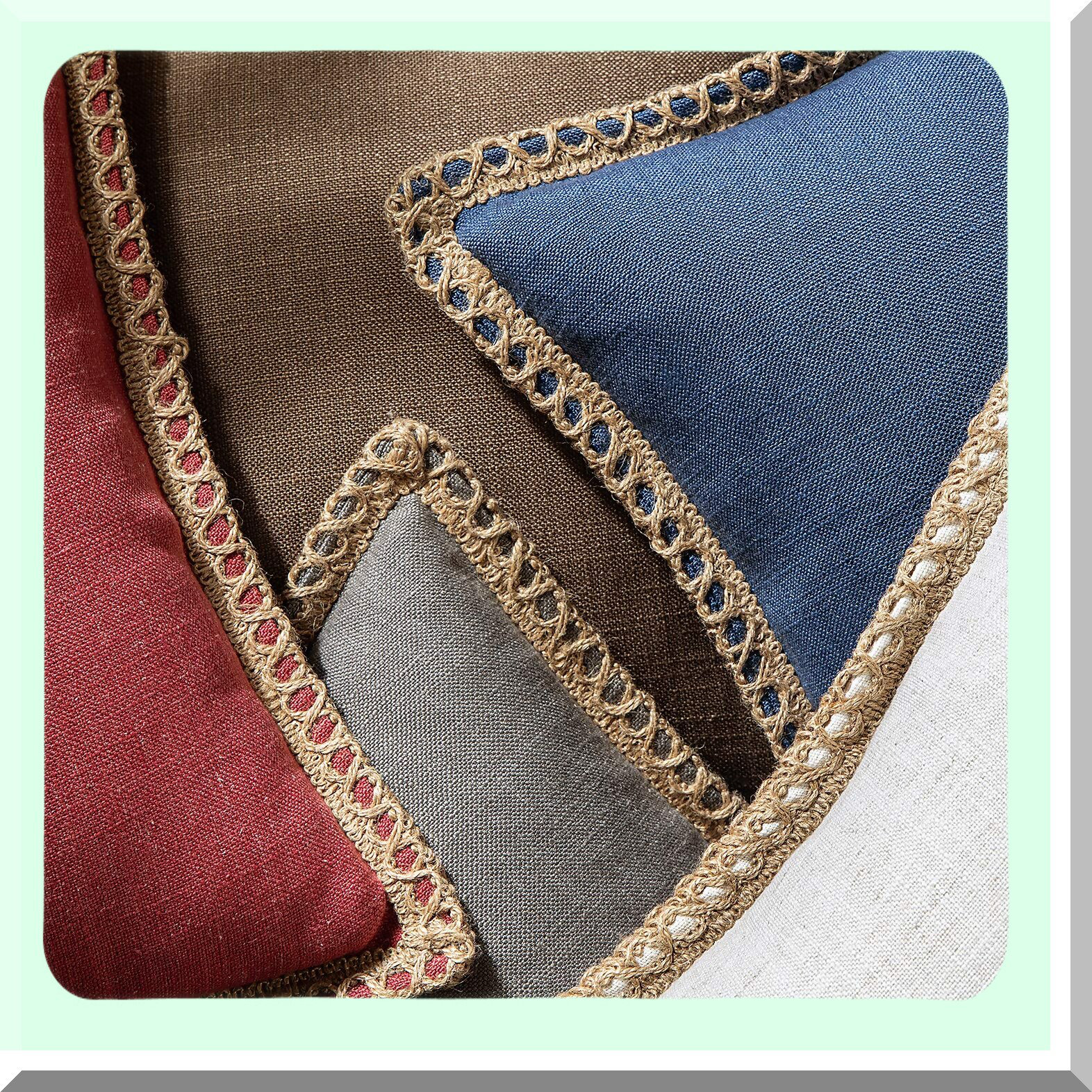 BRBCA Rustic Farmhouse Pillow Covers - Set of 2 Decorative Throw Pillow ...