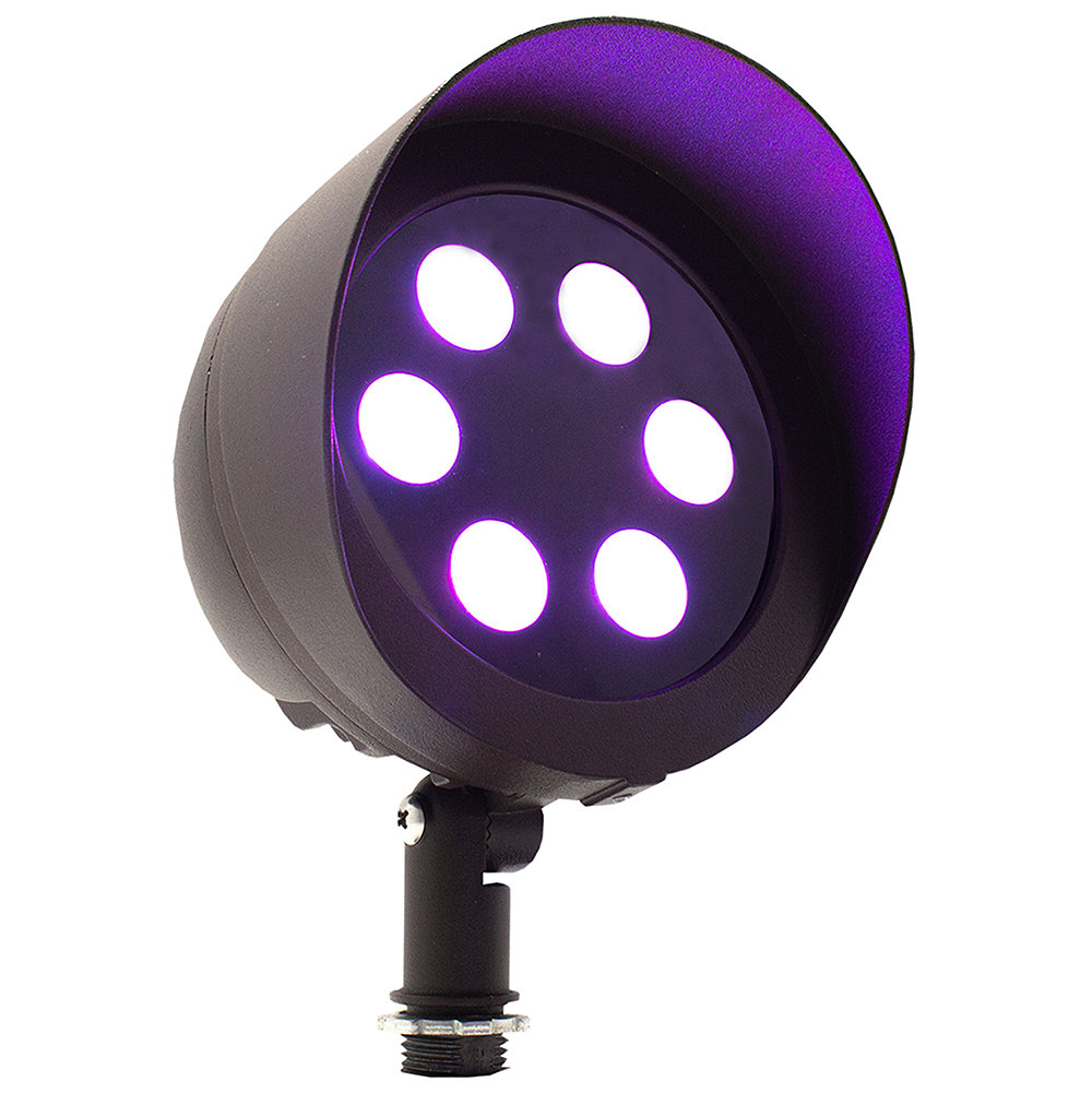 Westgate Mfg. Landscape Bronze Low Voltage Integrated LED Metal Flood ...