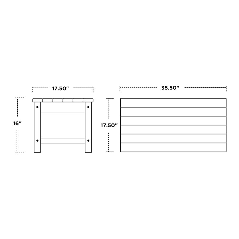 POLYWOOD® Club Coffee Table & Reviews | Wayfair