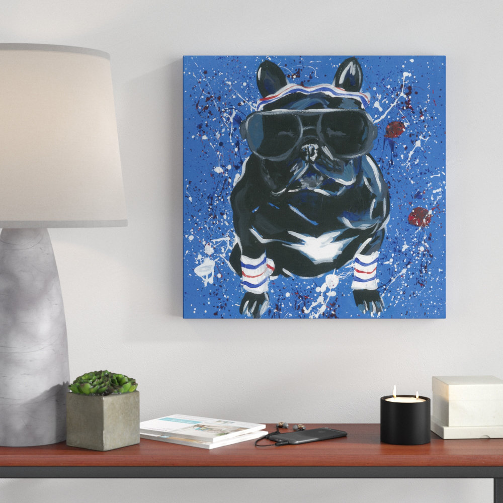 Wrought Studio™ 'Dapper Animal III' Painting on Canvas | Wayfair