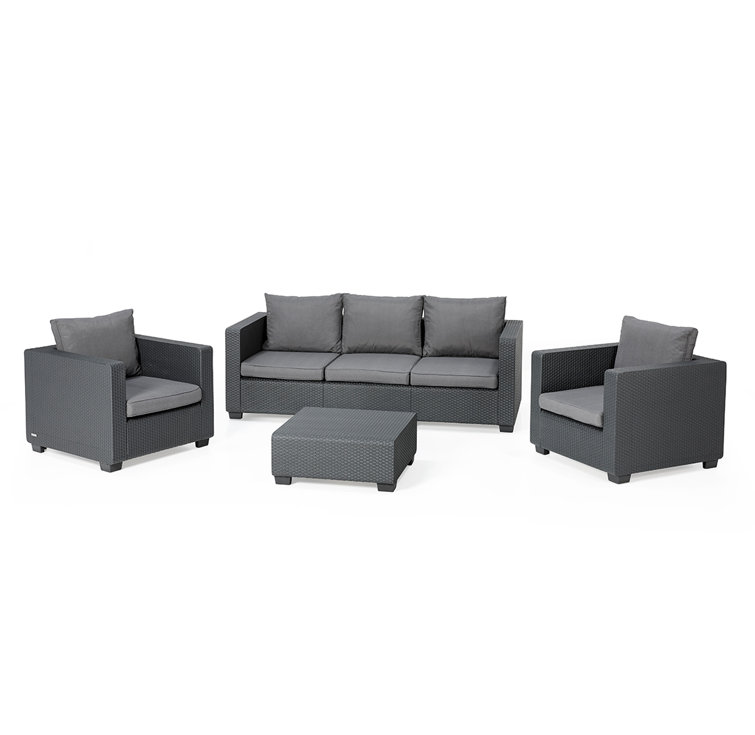 Keter Salta 5 Seat Lounge Set | Wayfair.co.uk