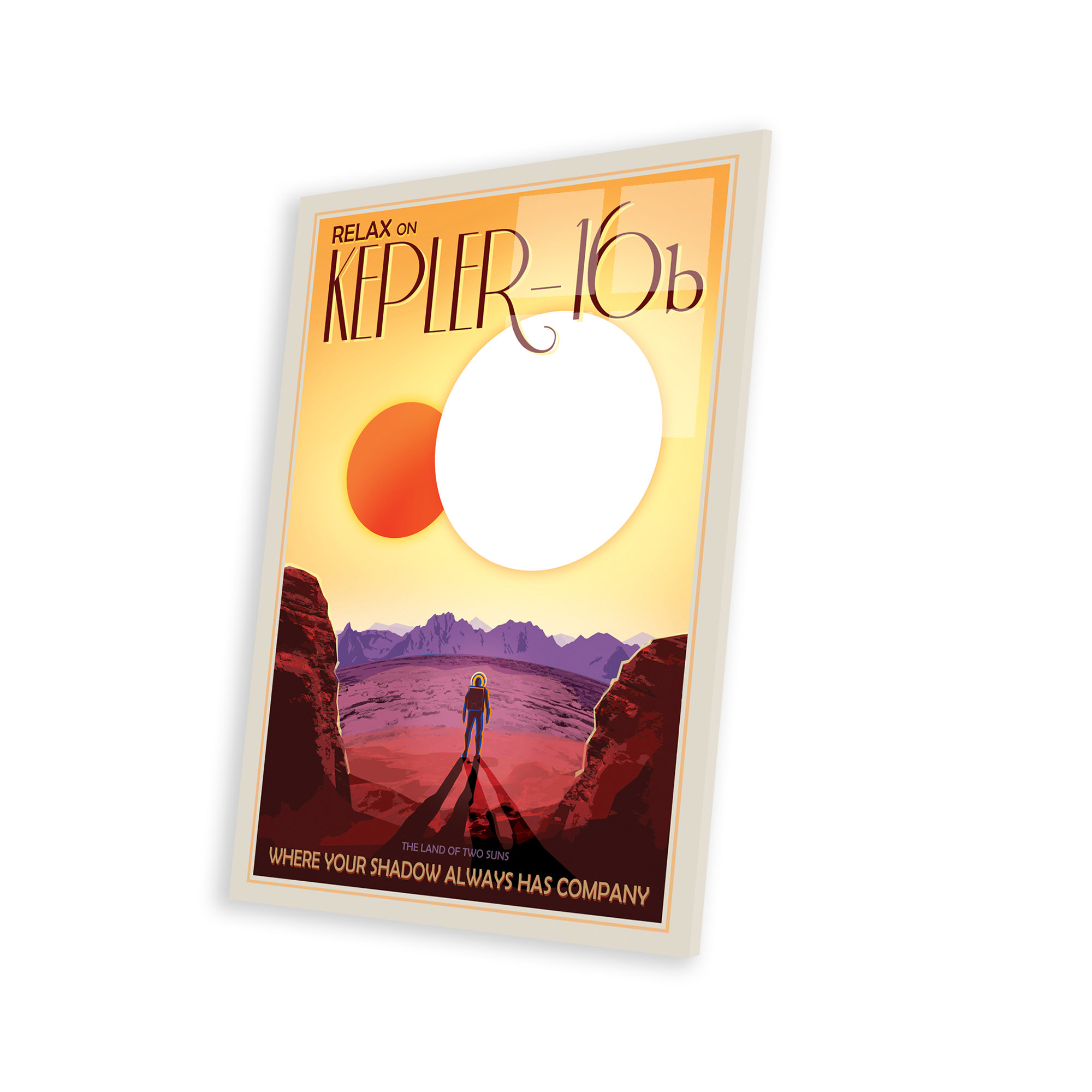 Trinx Kepler-16b Print On Acrylic Glass - Wayfair Canada