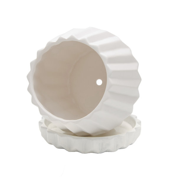 KRALIX 2-Piece Ceramic Pot Planter Set | Wayfair