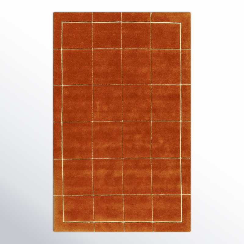 Mallory Rust, Light Brown Hand Tufted Area Rug & Reviews | AllModern