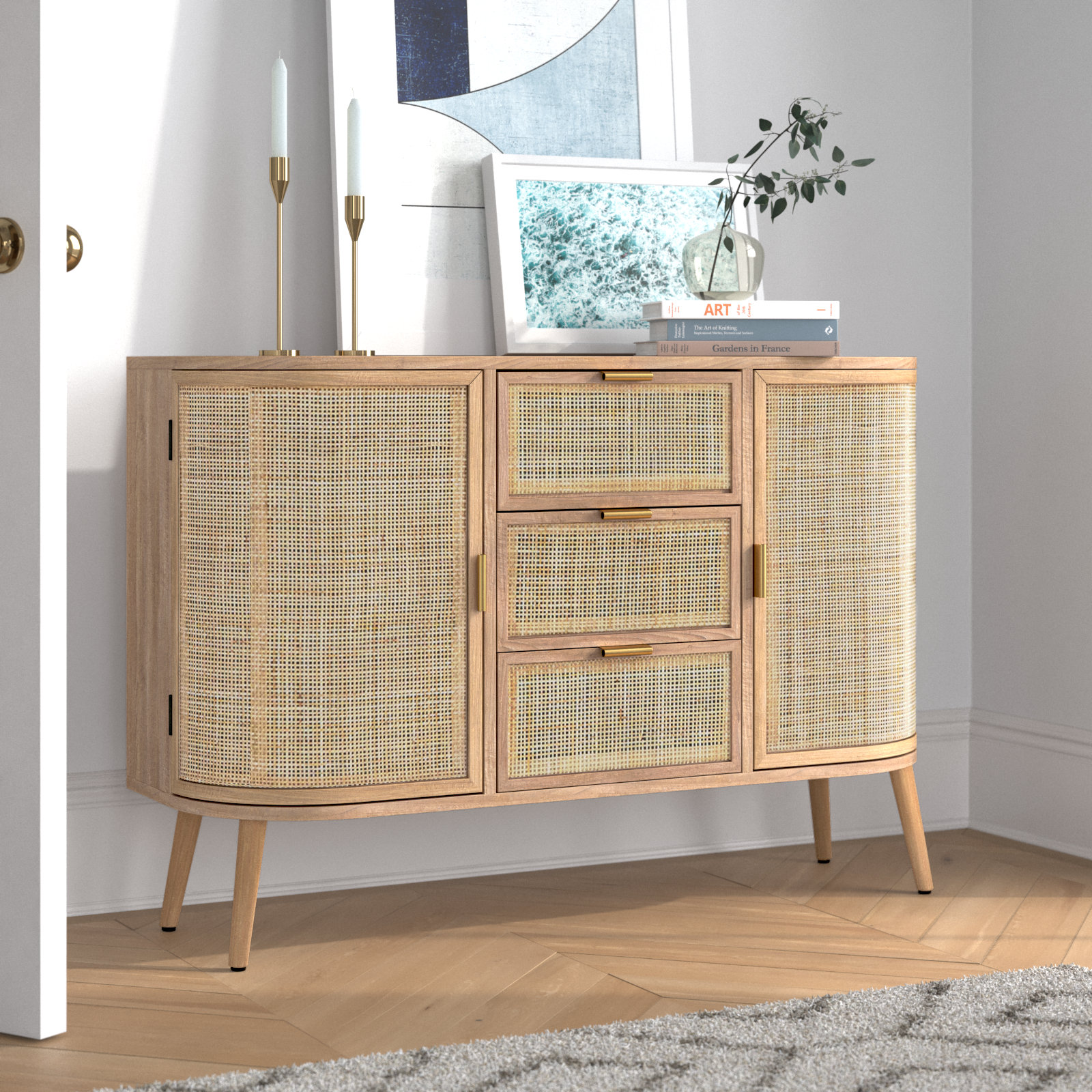 Beachcrest Home™ Gilda 2 - Door Accent Cabinet - Wayfair Canada