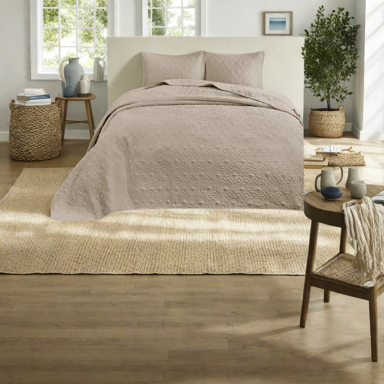 DORROM Charming Reversible Bedding Sets, Cotton Comfort, Cottage Style ...