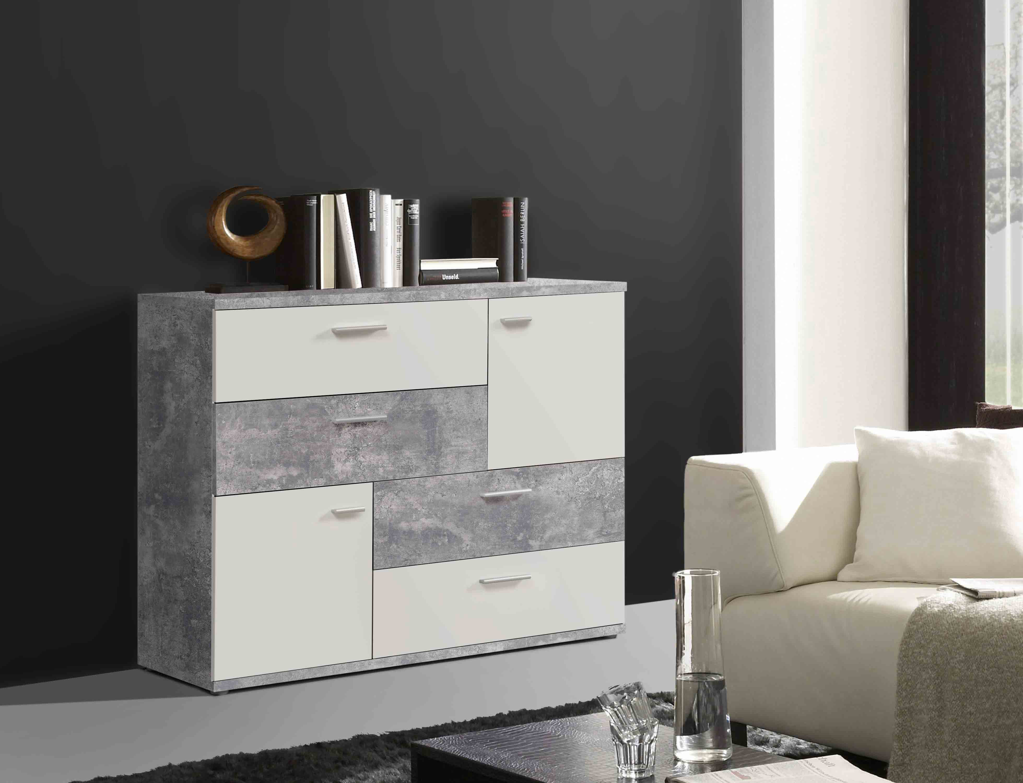 Trent Austin Design Blair 4 Drawer 124.9Cm W Combi Chest & Reviews ...