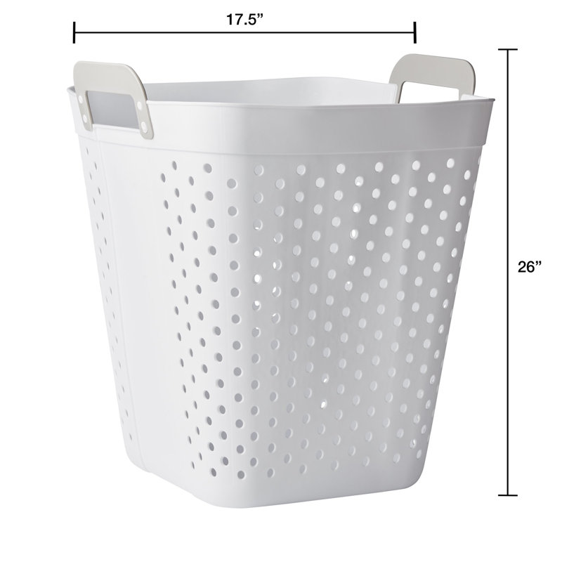 Starplast Plastic Laundry Hamper | Wayfair