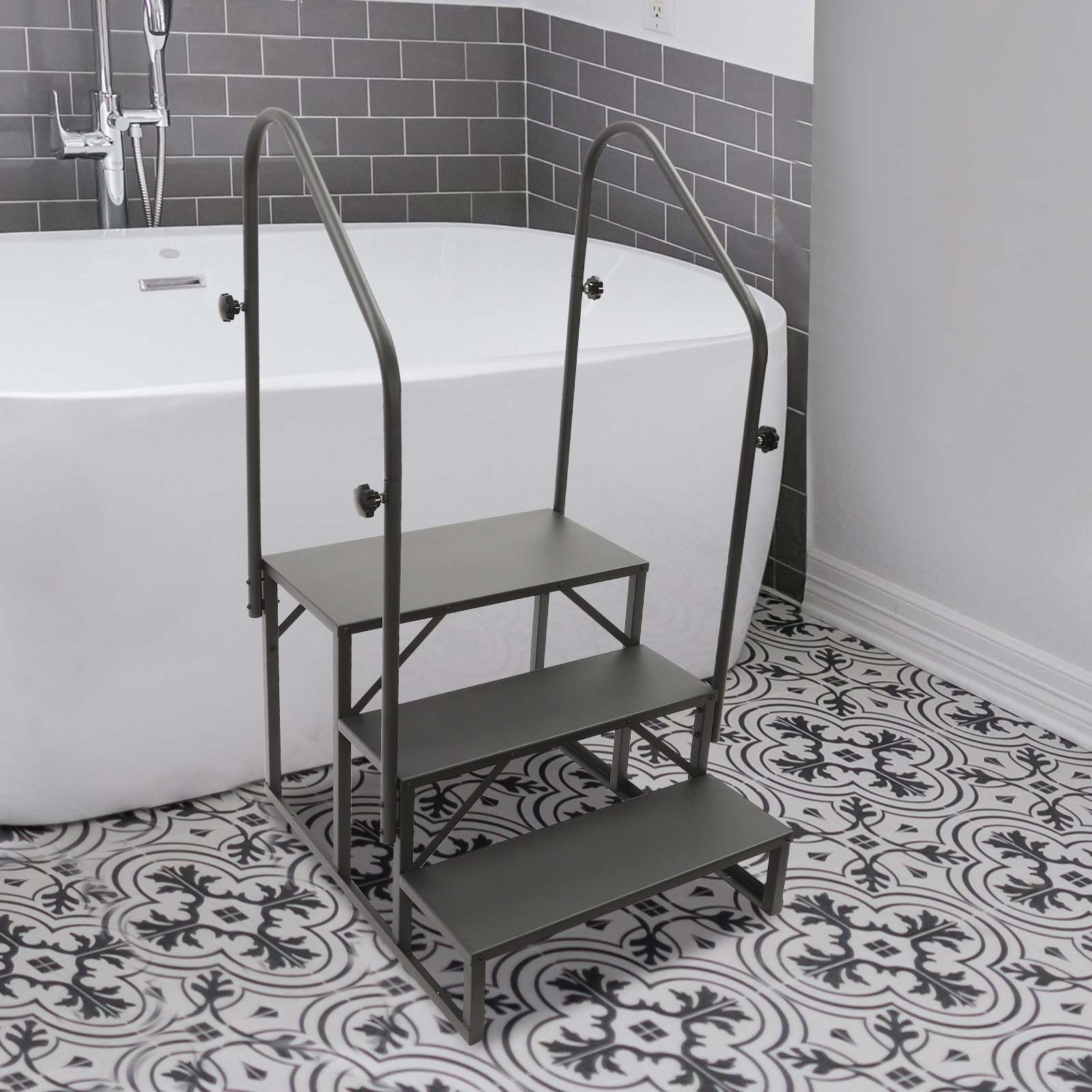 WFX Utility™ 2 - Step Steel Small Step Ladder - Wayfair Canada