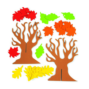 The Holiday Aisle® Arika 12 Piece Standing Tree Confetti | Wayfair