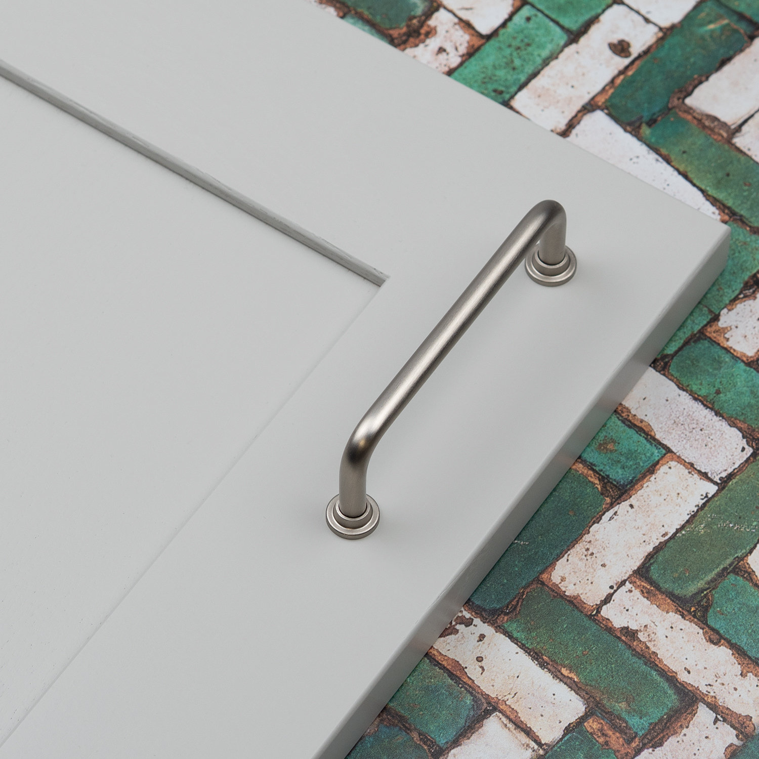Handle & Home 96mm Slim Satin Nickel Handle | Wayfair.co.uk