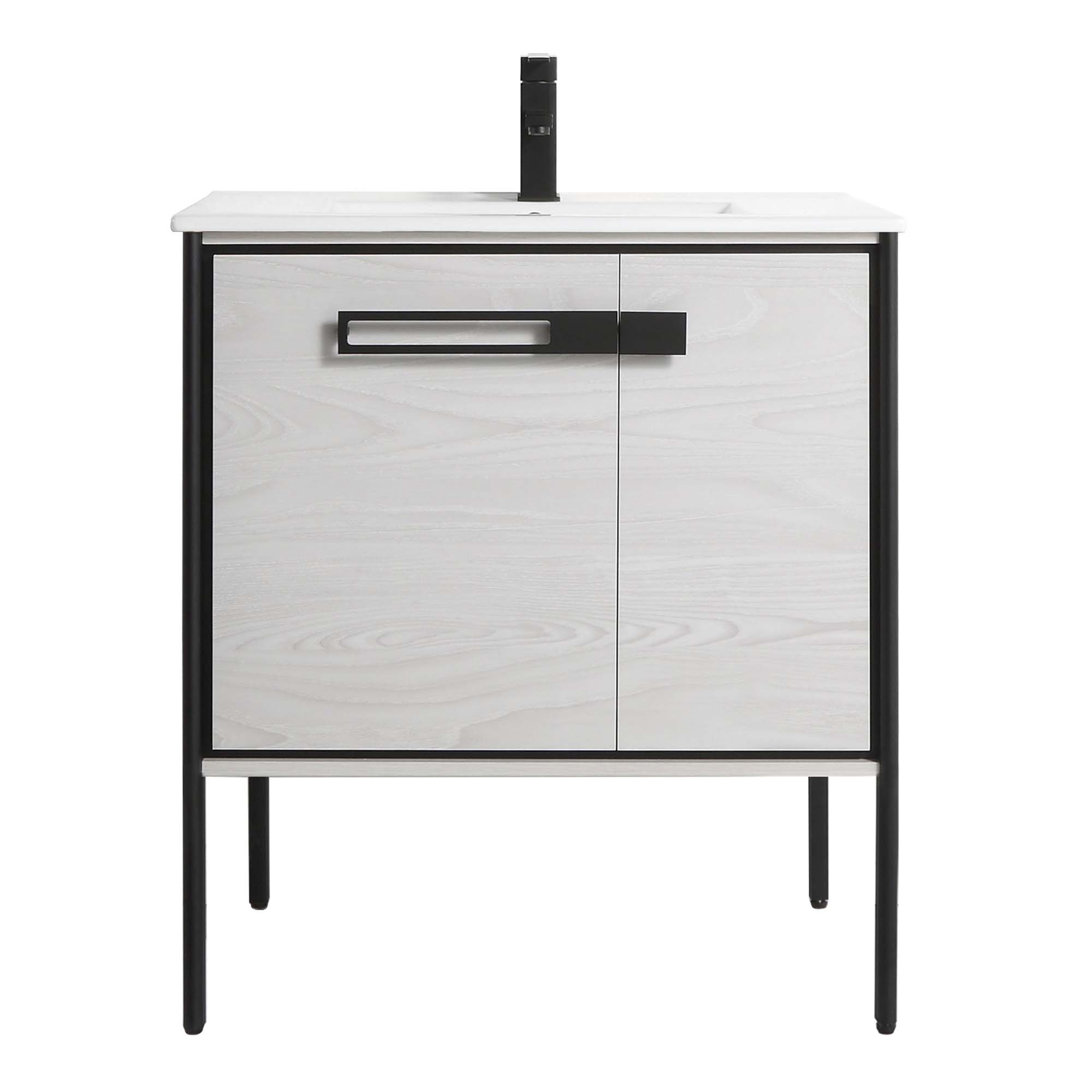 Fine Fixtures Meuble-lavabo simple 30 po et Commentaires - Wayfair Canada
