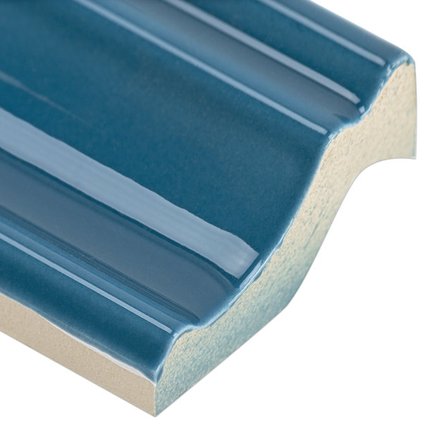 Bond Tile Brookline 10" x 2" Ceramic Quarter Round Wall Tile Trim ...