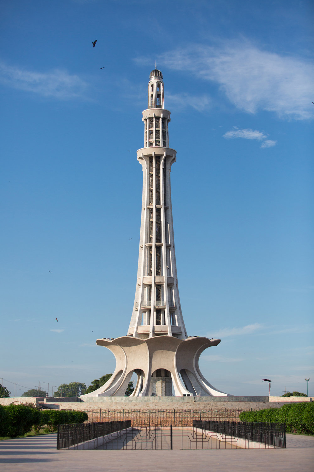 Hokku Designs Minar-E-Pakistan - Wrapped Canvas Photograph | Wayfair
