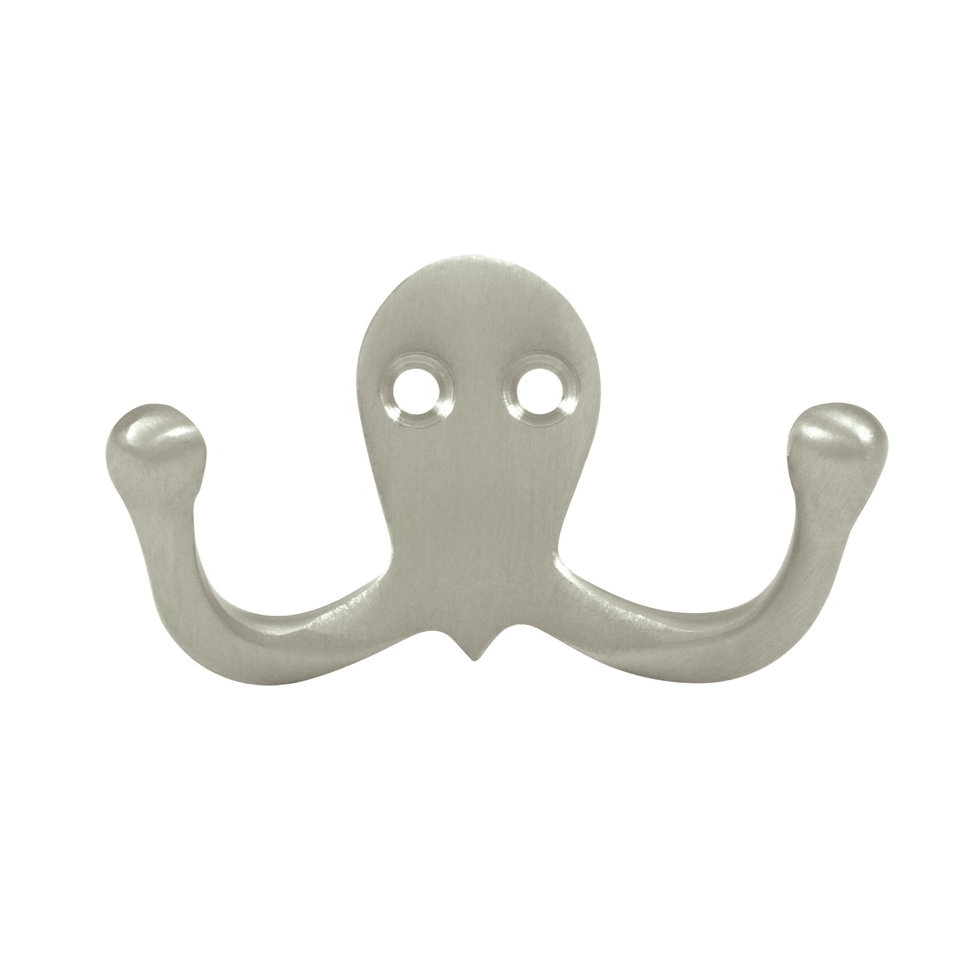 Deltana Solid Brass Coat and Hat Double Hook - Wayfair Canada