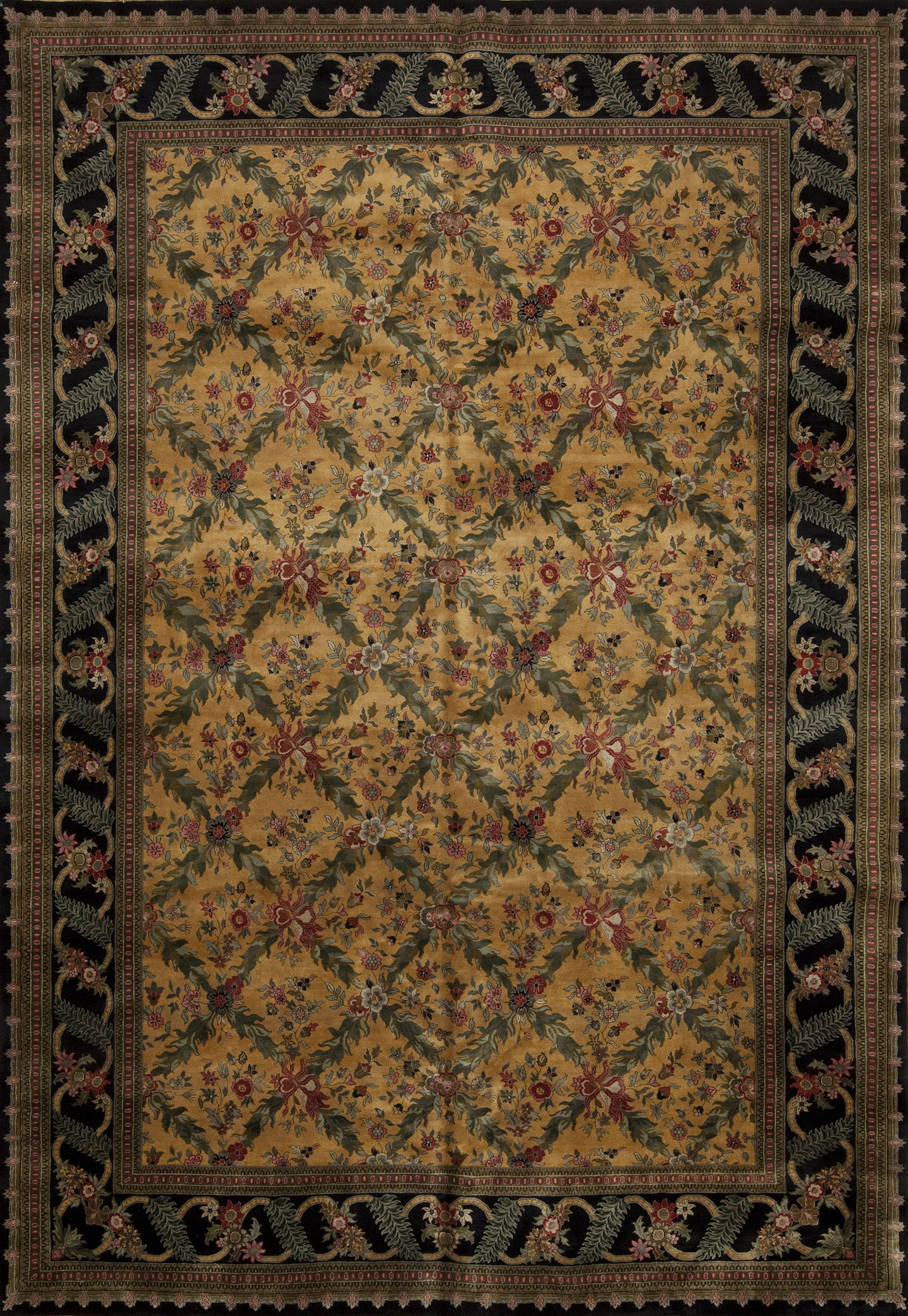Samad Rugs Rajasthan Collection One-of-a-Kind 9.4 X 13.0 Area Rug | Wayfair