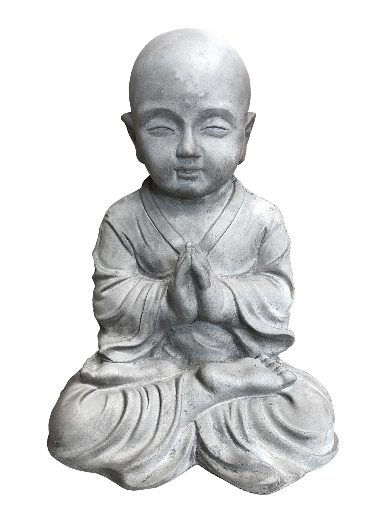 Dakota Fields Hauge Lightweight Sitting Praying Monk Statue | Wayfair