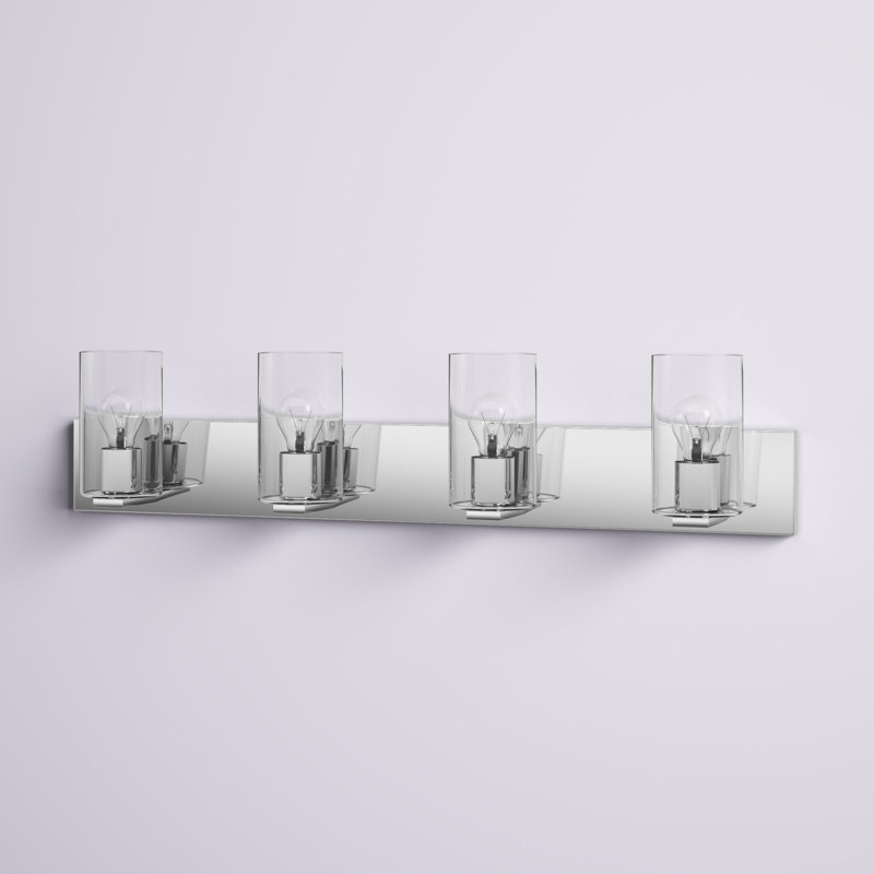 Hashtag Home Mollie 4-Light Vanity Light & Reviews | Wayfair